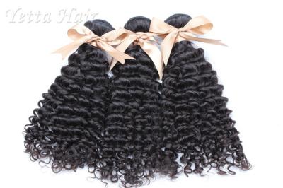 China Grade 7A Natural Kinky Curly Virgin Hair Brazilian Human Hair Extensions 10-30 Inch for sale