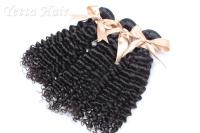 China Grade 7A Natural Kinky Curly Virgin Hair Brazilian Human Hair Extensions 10-30 Inch for sale