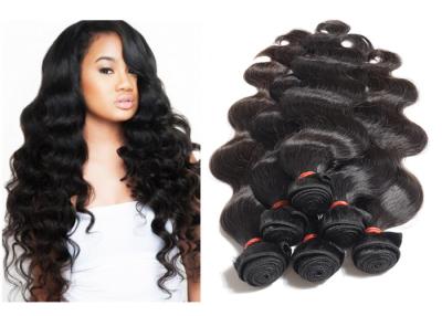 China Full Cuticles Body Wave Unprocessed 8A Virgin Hair With Lace Closure for sale