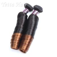 China 7A Peruvian Virgin Remy Hair Weft 10-30 Inch Ombre Chocolate Human Hair Weave for sale