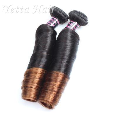 China 7A Peruvian Virgin Remy Hair Weft 10-30 Inch Ombre Chocolate Human Hair Weave for sale