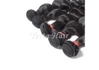 China Grade 8A Virgin Hair Loose Wave Lace Frontal Closure 12-30 Inch 100g for sale