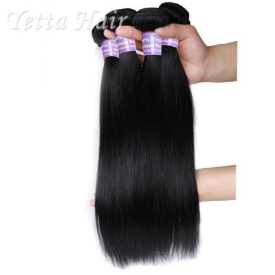 China Natural Black Cambodian Straight Hair Bundles 20 Inch 11a Virgin Human Hair Extensions for sale