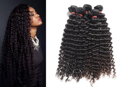 China Customized Unprocessed Brazilian Virgin Deep Curly Hair 12-30 Inch 100g No Lice for sale