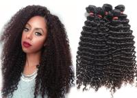 China 8A Virgin Brazilian Deep Curly Human Hair Weave 12-30 Inch No Tangle No Shedding for sale