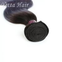 China Two Tone Grey Curly Virgin Brazilian Remy Human Hair Extensions 8A Grade 12-24 Inch for sale