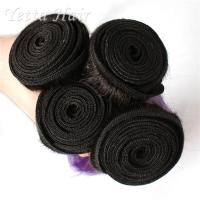China 8A Ombre Purple Two Tone Virgin Hair Extensions 100g 12-30 Inch No Chemical for sale