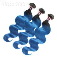 China 8A Colored Ombre Virgin Human Hair Extensions Full Cuticle 12-30 Inch for sale