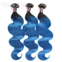 China 8A Colored Ombre Virgin Human Hair Extensions Full Cuticle 12-30 Inch for sale