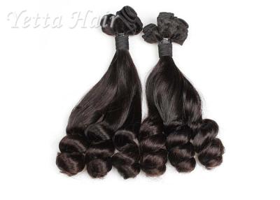 China Brazilian Virgin Funmi Hair Weave 8 to 18 Inch Double Drawn Curly Human Hair 100g for sale