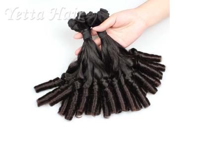 China Spiral Curl Funmi Virgin Human Hair Extensions 8-18 Inch 100g No Foul Odor for sale