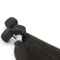China Unprocessed Straight Peruvian Virgin Human Hair Weave 10 to 34 Inch 7A Grade for sale