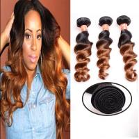 China Yetta Hair 1B/30 Ombre Body Wave Human Hair Extensions 100g 18 Inch Brazilian Virgin Hair Weave for sale