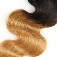 China 1B 30 Two Tone Ombre Brazilian Loose Wave Human Hair Extensions 100g 3.5oz for sale