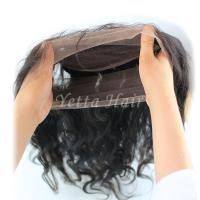 China 360 Lace Frontal Lace Top Closure Virgin Hair Body Wave 12-20 Inch Natural Hairline for sale