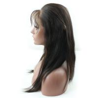 China Brazilian Virgin Straight Hair 360 Lace Frontal Band with Baby Hair 10-20 Inch for sale