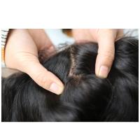 China 13x4 Ear to Ear Silk Base Lace Front Hair Closure Body Wave 100% Virgin Human Hair 8-24 inch for sale