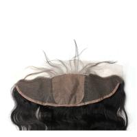 China 13x4 Ear to Ear Silk Base Lace Front Hair Closure Body Wave 100% Virgin Human Hair 8-24 inch for sale