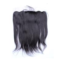 China 13x4 Brazilian Straight Silk Base Lace Frontal 100% Human Hair With Baby Hair Free Part 8-24 Inch for sale