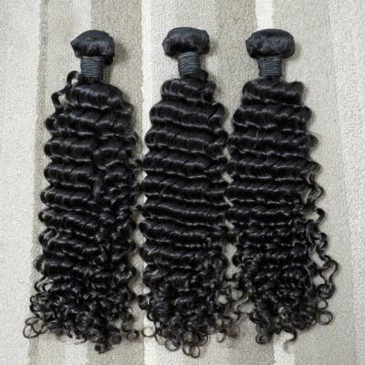 China 7A Curly Virgin Malaysian Human Hair Extensions 100g Tangle Free 18 Inch for sale