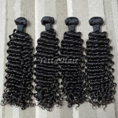 China Malaysian Virgin Hair Deep Wave Curly Hair Extensions 8-30 Inch 100g Per Piece for sale