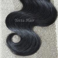 China Unprocessed Virgin Malaysian Body Wave Hair Weave 1B Natural Black 100g 8-30 Inch for sale