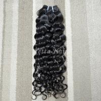 China Grade 7A Malaysian Virgin Hair Deep Curly Extensions 10-30 Inch Full Cuticles Hair Weave for sale