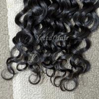 China Grade 7A Malaysian Virgin Hair Deep Curly Extensions 10-30 Inch Full Cuticles Hair Weave for sale