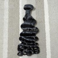 China 7A Malaysian Virgin Hair Loose Curly Weave 100g 10-30 Inch Soft Silky Extensions for sale