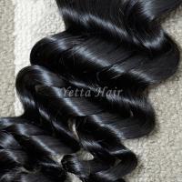 China 7A Malaysian Virgin Hair Loose Curly Weave 100g 10-30 Inch Soft Silky Extensions for sale