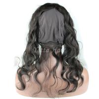 China Pre Plucked 360 Lace Frontal Wig Cap Natural Hairline 7A Virgin Human Hair 8-22 Inch for sale