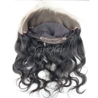 China Pre Plucked 360 Lace Frontal Wig Cap Natural Hairline 7A Virgin Human Hair 8-22 Inch for sale