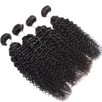 China Peruvian Kinky Curly Virgin Remy Human Hair 10-30 Inch Soft Touch AAAAAAA Quality for sale