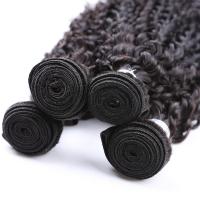 China Peruvian Kinky Curly Virgin Remy Human Hair 10-30 Inch Soft Touch AAAAAAA Quality for sale