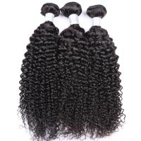 China Virgin Kinky Curly Hair 7A Peruvian Human Hair Weave Extensions 3 Bundles 12-30 Inch for sale