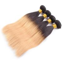 China 7A Brazilian Virgin Hair Straight Ombre Human Hair Extensions 1B 27 Color 100g 12-26 Inch for sale