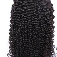 China Virgin Peruvian Kinky Curly Human Hair Weave Bundles 8A Grade 100g 10-30 Inch for sale