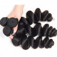 China Peruvian 100 Human Remy Hair Extensions Loose Wave Mixed Length No Tangle for sale