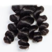 China Peruvian 100 Human Remy Hair Extensions Loose Wave Mixed Length No Tangle for sale