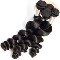 China 7A Grade Virgin Peruvian Human Hair Weave Loose Wave 12-30 Inch Unprocessed Natural Color for sale