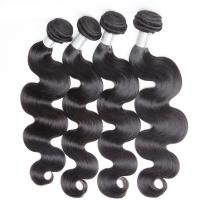 China Double Wefted Peruvian Virgin Hair Weave Body Wave 100g 8-34 Inch Soft Silky Extensions for sale