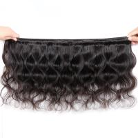 China Double Wefted Peruvian Virgin Hair Weave Body Wave 100g 8-34 Inch Soft Silky Extensions for sale