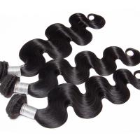 China Peruvian Virgin Remy Hair Body Wave 3 Bundles 100g Each Human Hair Extensions for sale