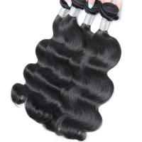 China Peruvian Virgin Human Hair Body Wave Weave 3 Bundles 100g Each 8-34 Inch for sale