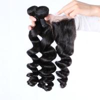 China 100g Virgin Malaysian Hair Extensions Loose Wave Wet And Wavy 8A Grade 10-30 Inch for sale