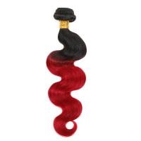China Peruvian Ombre Human Hair Extensions 7A Virgin Body Wave 100g No Smell 10-30 Inch for sale