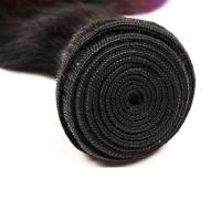China 100% Virgin Human Hair Body Wave Ombre 1B/Purple Weave 12-28 Inch Double Weft for sale
