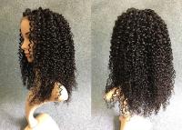 China Full Lace Front Human Hair Wig 330g 100% Virgin Brazilian Hair Extension 12-30 Inch for sale