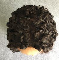 China Customized Length Lace Front Human Hair Wig Natural Black 8A Grade Virgin Remy Hair 18 Inch for sale