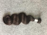 China Peruvian Virgin Hair Body Wave Bundles 100g Unprocessed Natural Black 10-30 Inch for sale